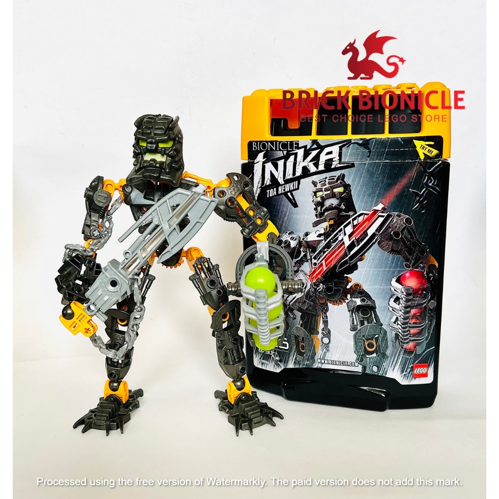 Lego BIONICLE AUTHENTIC - LEGO BIONICLE TOA INIKA ASSEMBLY TOY - 8730 ...