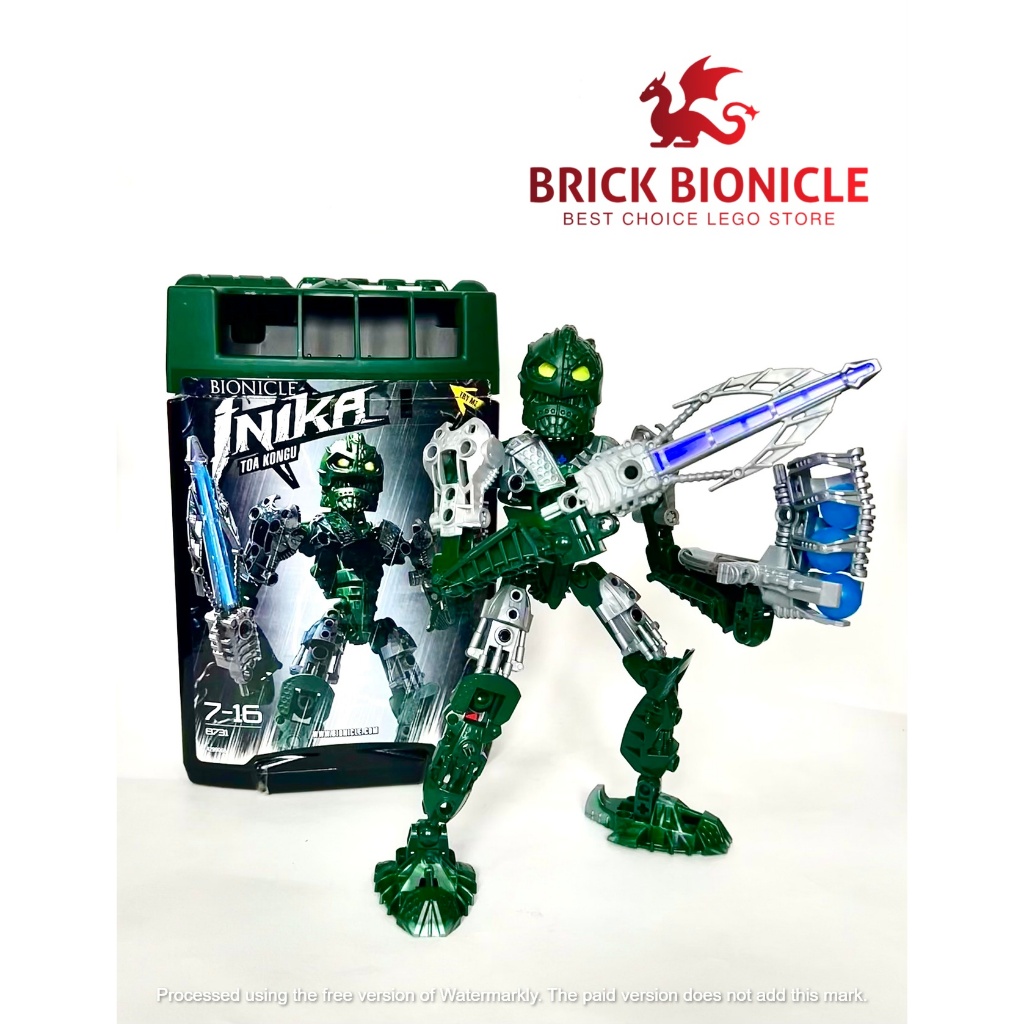 Lego BIONICLE AUTHENTIC - LEGO BIONICLE TOA INIKA - 8731 KONAGA INIKA ...