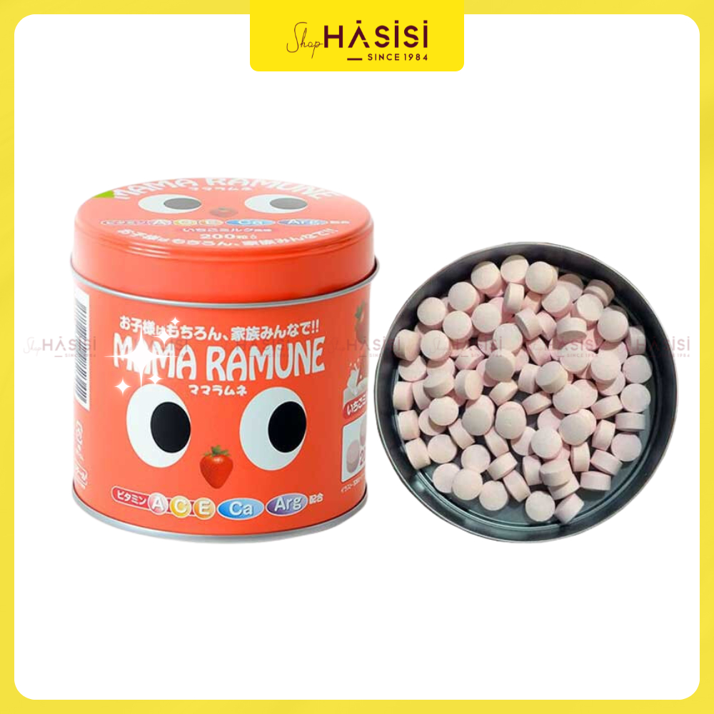 Mama RAMUNE Anorexic Baby Candy 200 Tablets (1~2 Tablets/Day) | Shopee ...