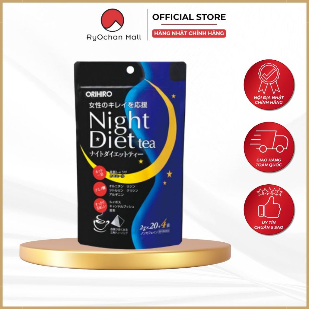 Night Diet Tea Orihiro Japan Weight Loss Support Tea 24 packs - Ryochan ...