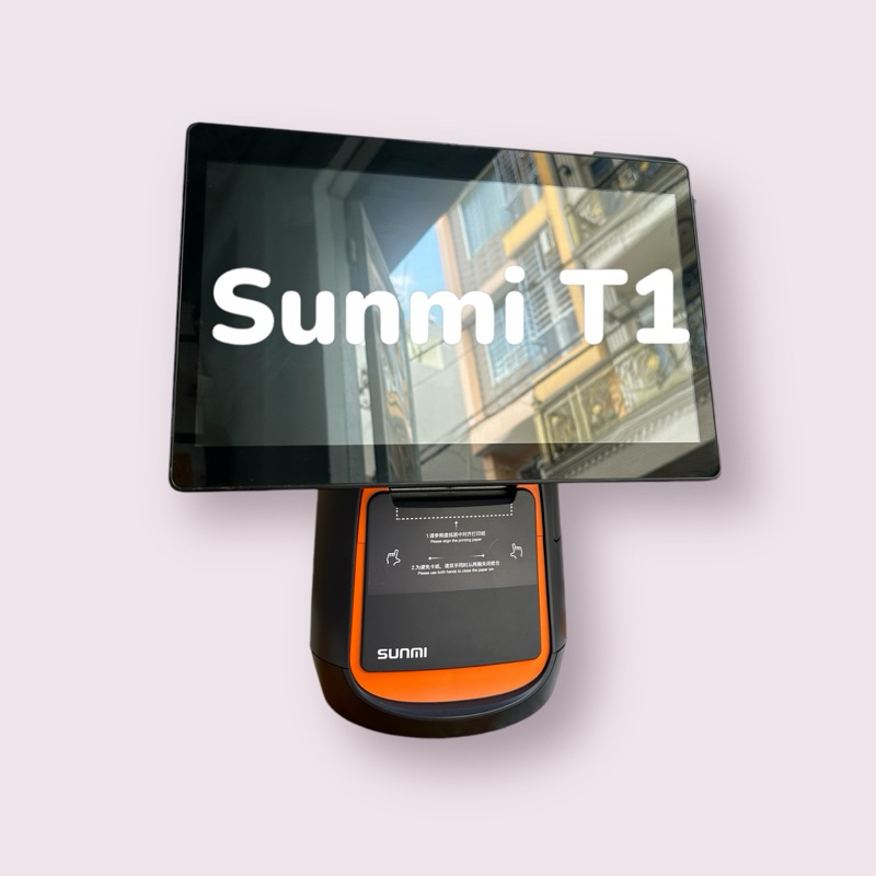 Sunmi T1 sales Pos machine with integrated receipt printer | Shopee ...