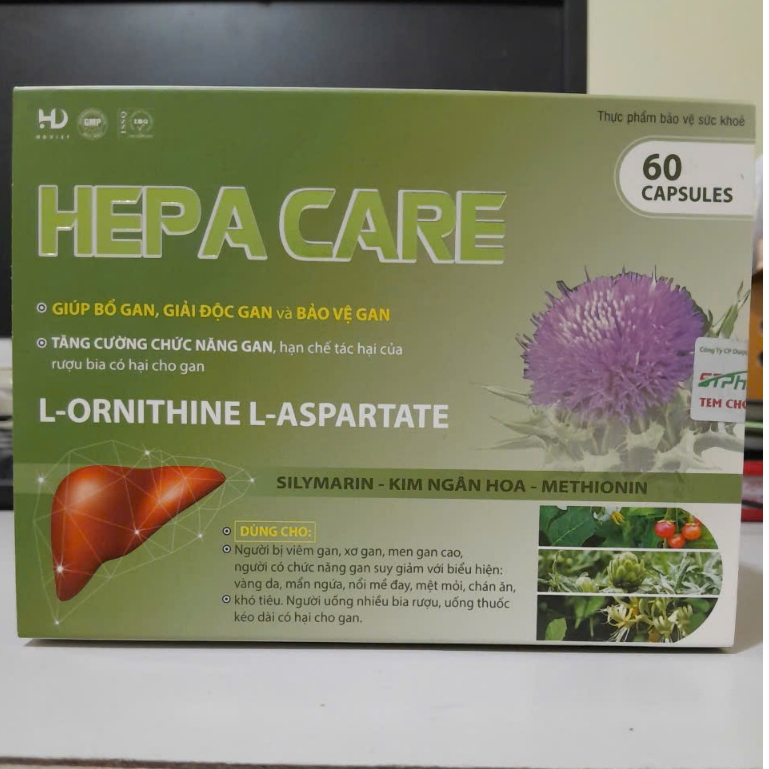 Hepa CARE Liver Detoxification Tablets - Enhance Liver Function HD VIET ...