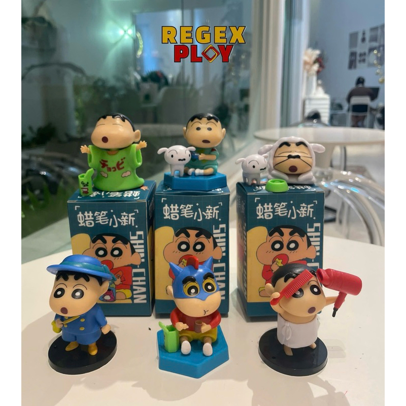 (With Box) Blind Box/Blind Box of 6 Models SHIN FUNNY PENCIL BOY ...