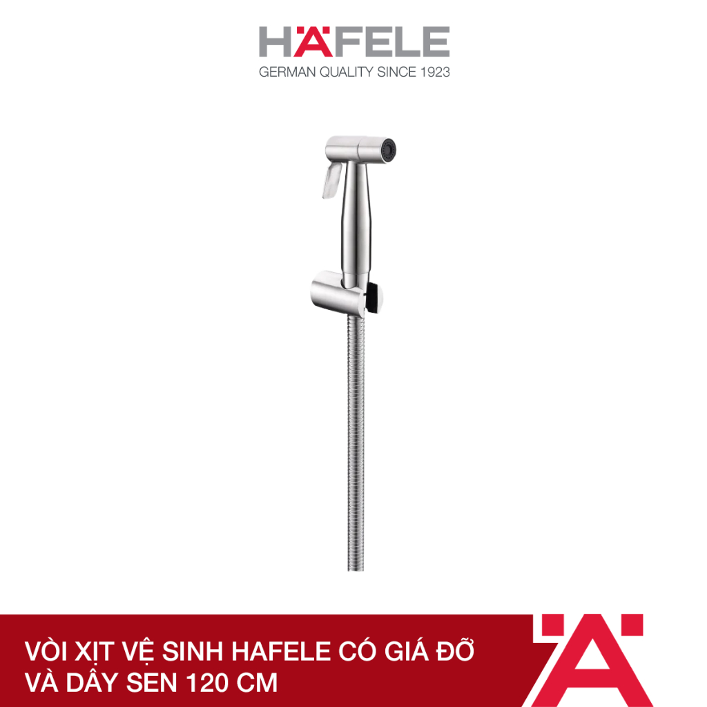 [New] Hafele toilet spray nozzle with stand and shower hose 120cm 485. ...