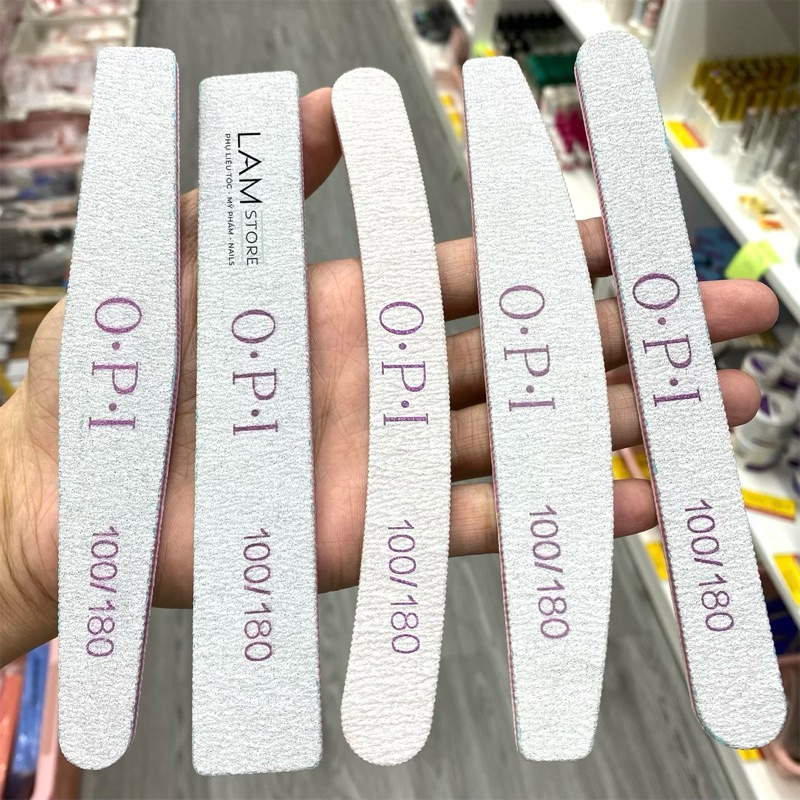 OPI hand file Pieceg thick and hard, paper file 100/180 LAM STORE ...
