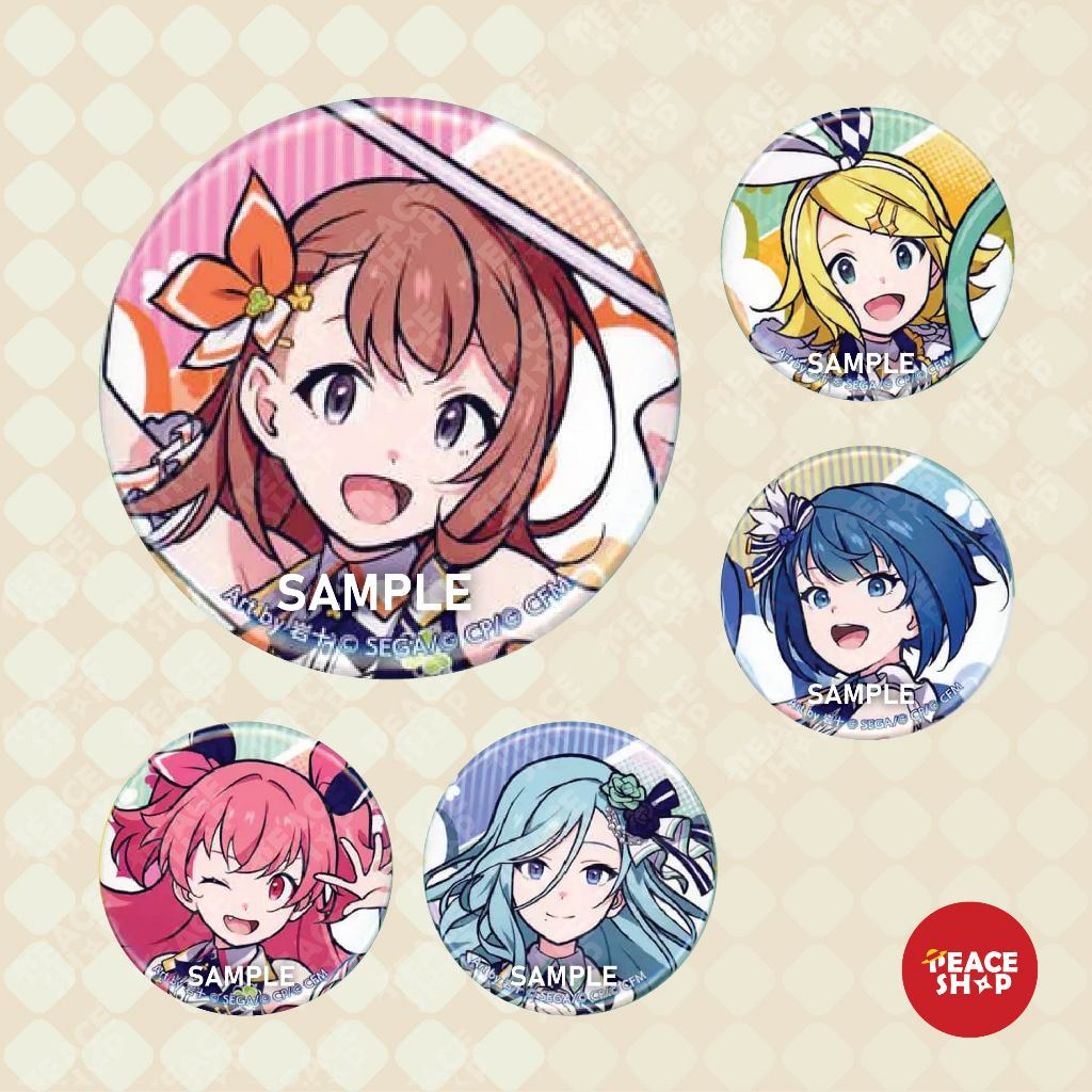 Project SEIKAI Hatsune Miku Glitter Badge SEIKAI Hatsune Miku Badge Ver ...