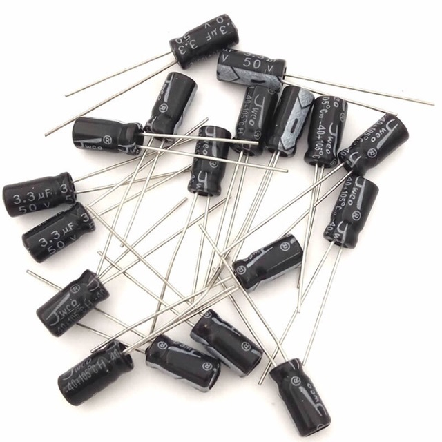 (Bag Of 10) Capacitors, 50V Power Filter Capacitors Indicators From 0,1 ...