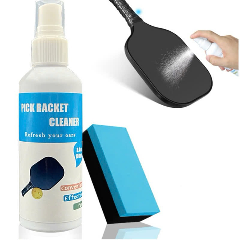 Pickleball racket cleaning solution (Free: Foam vs Cleaning cloth ...