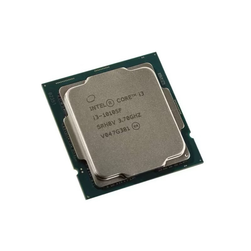 Intel Core i3-10105F CPU processor (3.7GHz turbo up to 4.4Ghz, 4 cores ...