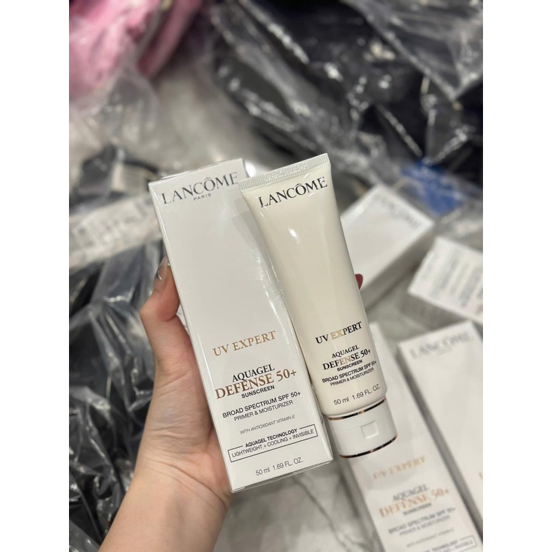 UV Expert Aqua Gel Lan c0me sunscreen spf 50+ Fullbox 50ml | Shopee ...
