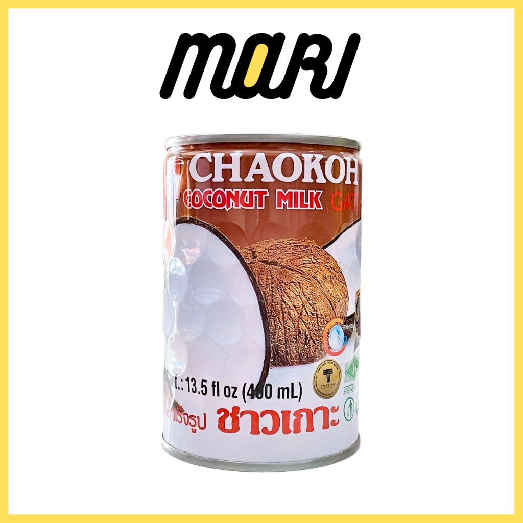 Chaokoh Thai canned coconut milk 165ml, 400ml | Shopee Malaysia