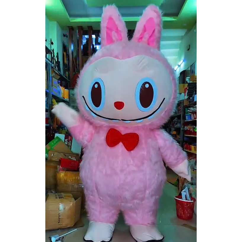 Very cute inflatable MaScot Labubu | Shopee Malaysia
