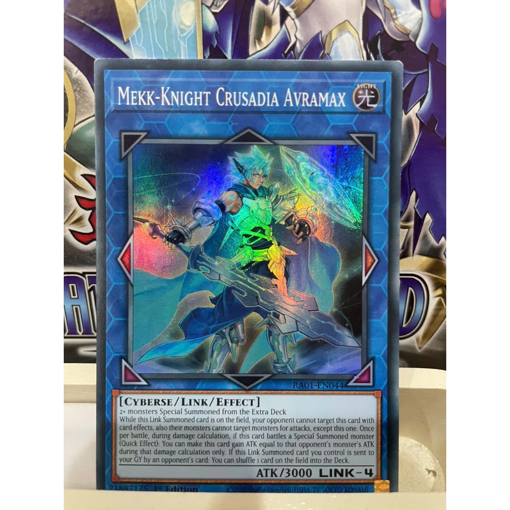 Mekk-Knight Crusadia Avramax Card - RA01-EN044 | Shopee Malaysia