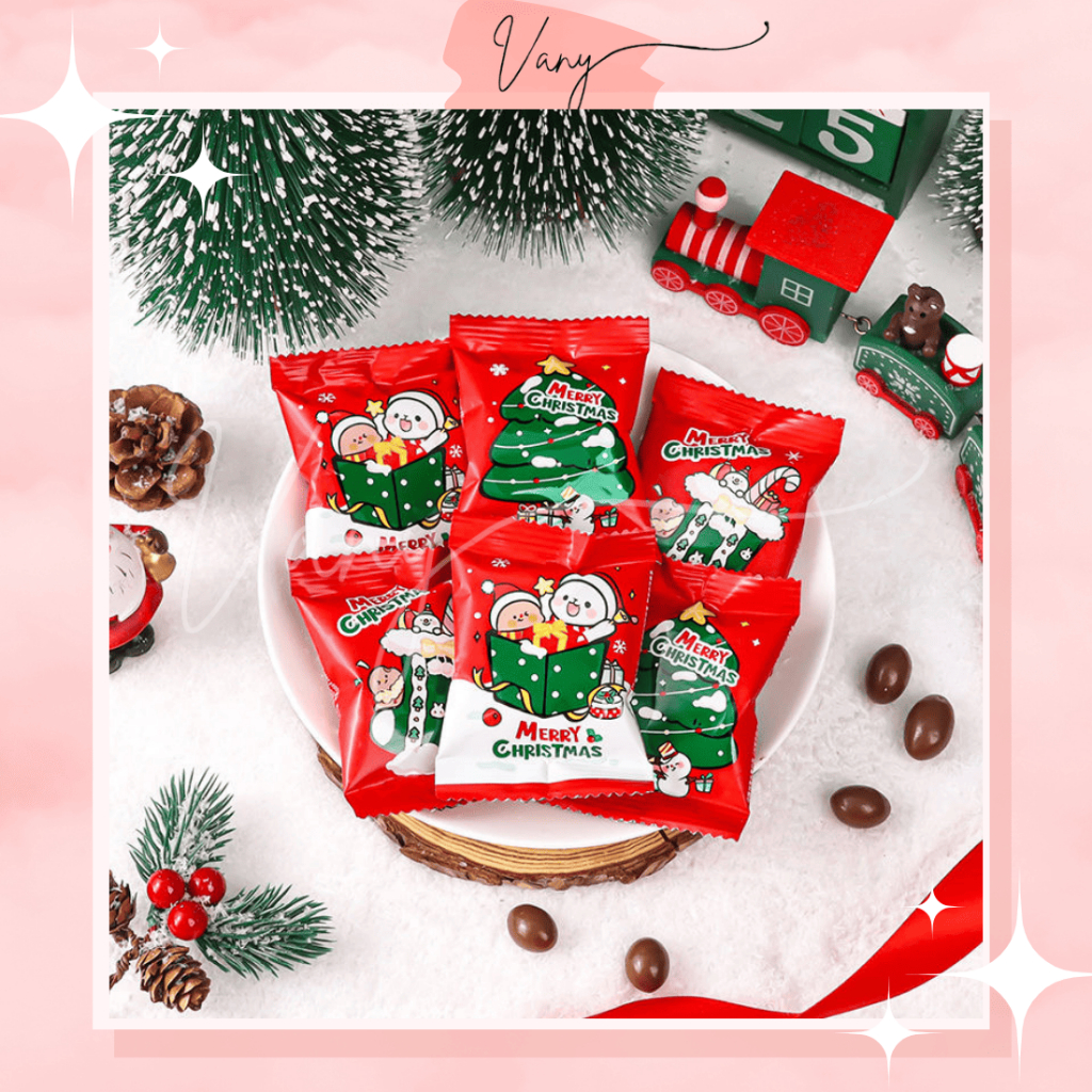 [1 Pack] Christmas Chocolate Candy Chocolate Nuts Mini Confectionery ...