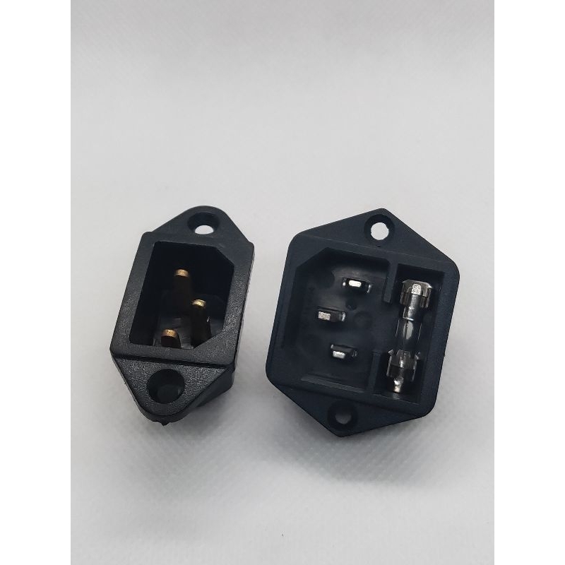 3-pin power Jack 220Vac-10A | Shopee Malaysia