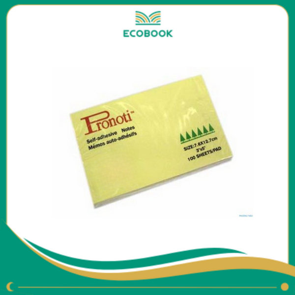 Pronoti note paper 3 x 5 yellow - note paper | Shopee Malaysia