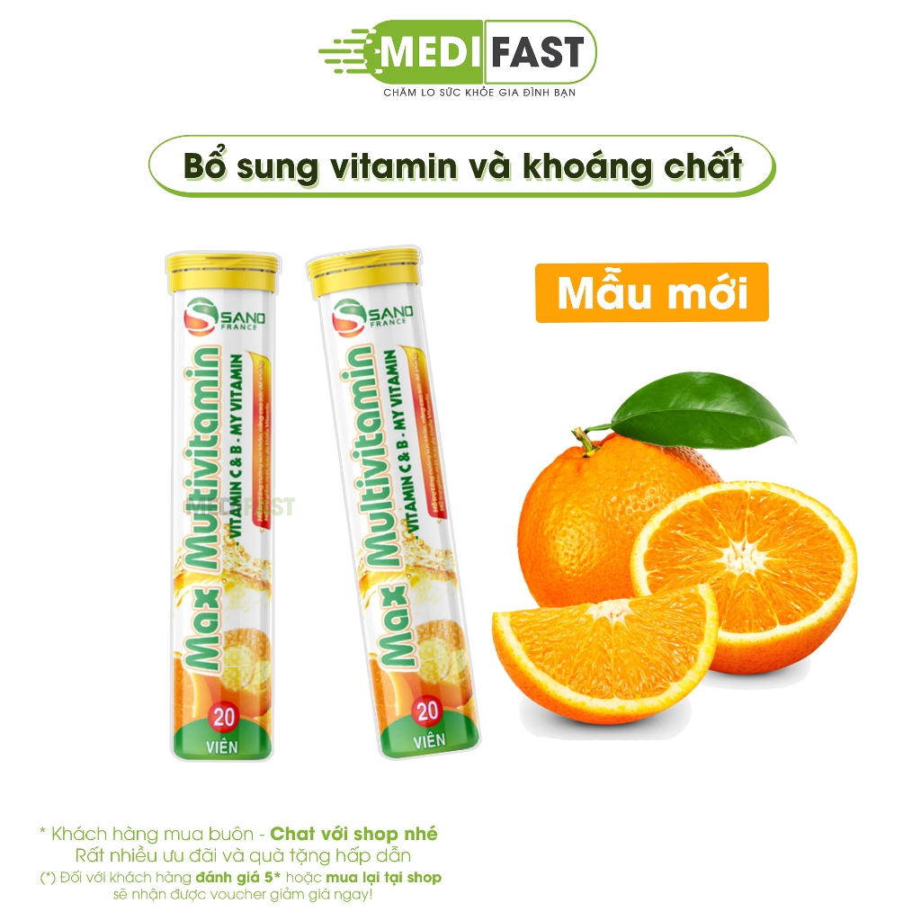 New model Max Multivitamin effervescent tablets - helps increase ...