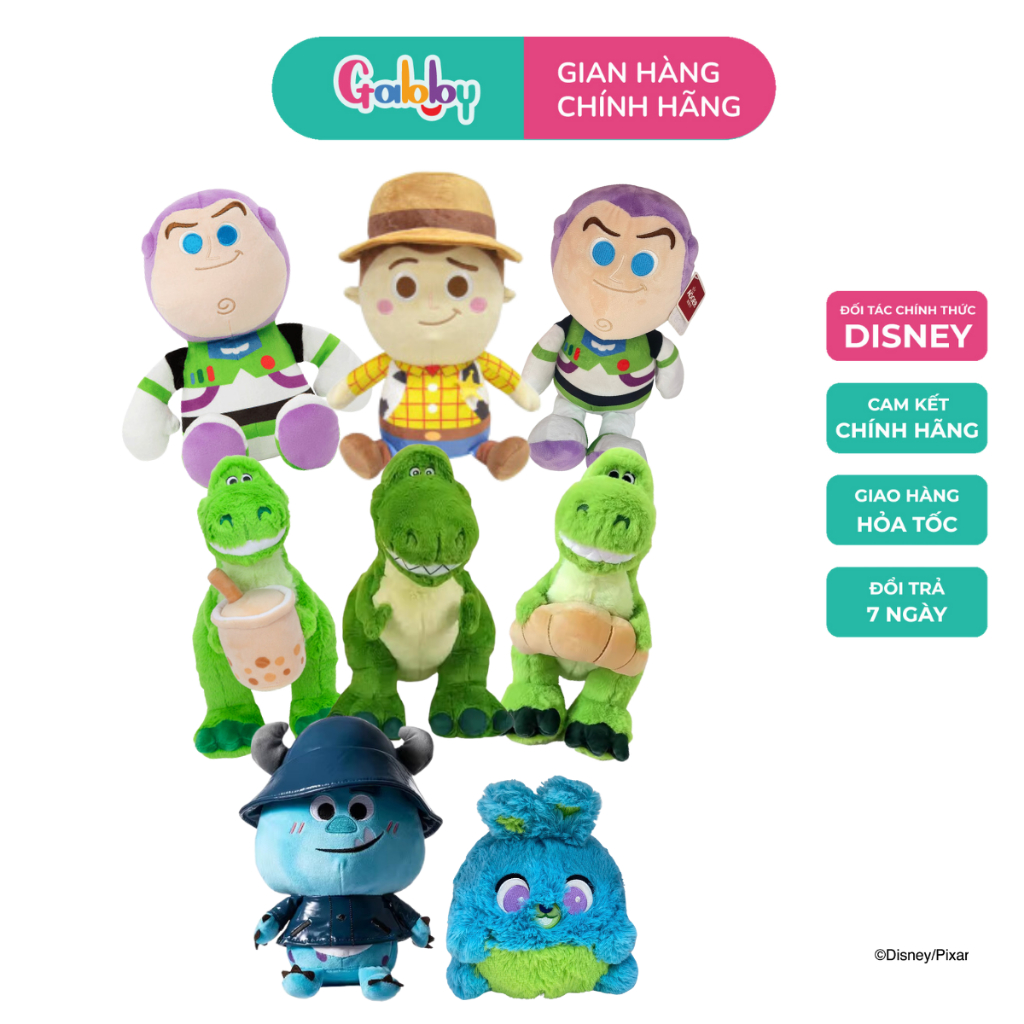 Disney Pixar/Toy Story Cartoon Characters Teddy Bear | Shopee Malaysia