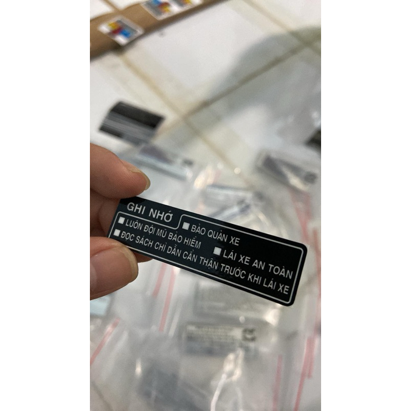 Specification stamp - safe driving guide | Shopee Malaysia