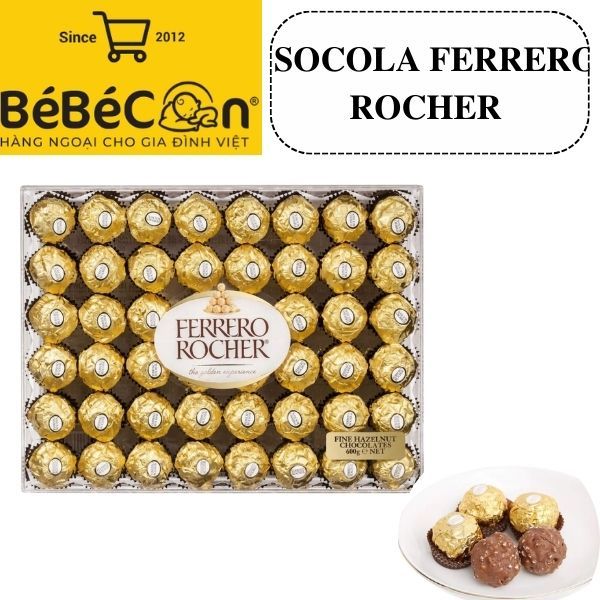[BOX Of 48 ODDS] Ferrero Rocher German Chocolate | Shopee Malaysia