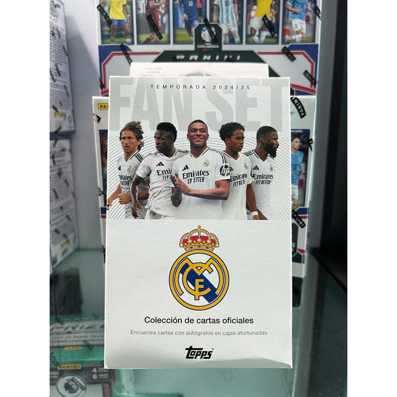 Topps Real Madrid Fan Set 2024/25 Football Card Box | Shopee Malaysia