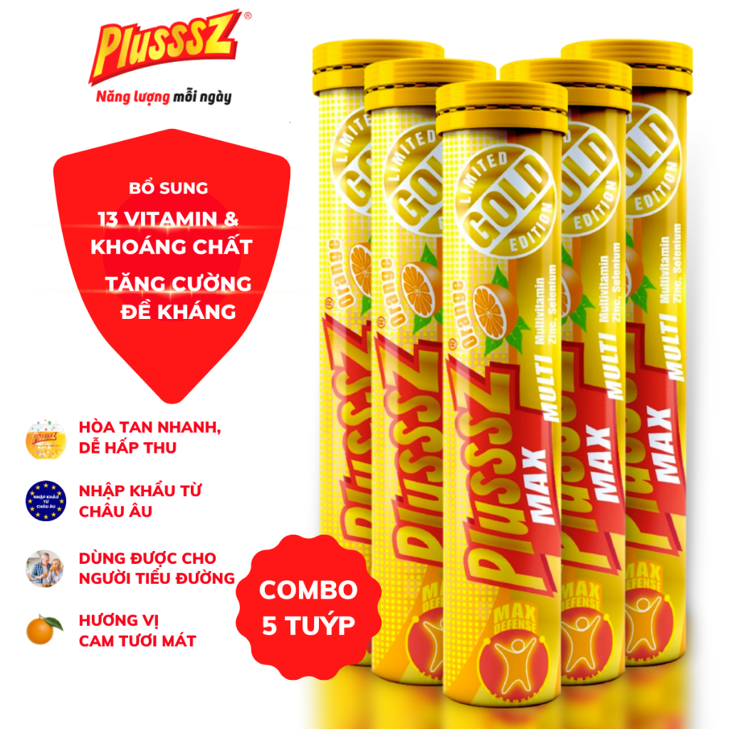 Combo5tuyp Plusssz Max Multi vitamin c and Mineral Supplement ...