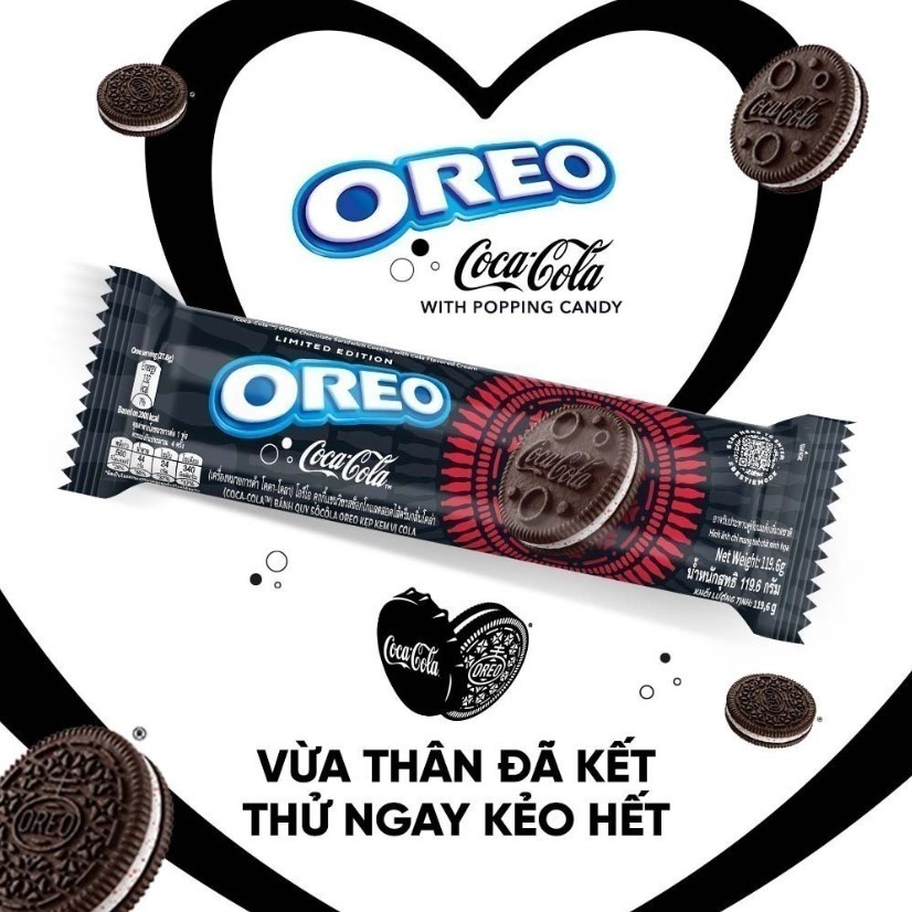 Oreo Cookies with Coca Cola Flavor Ice Cream 119g | Shopee Malaysia