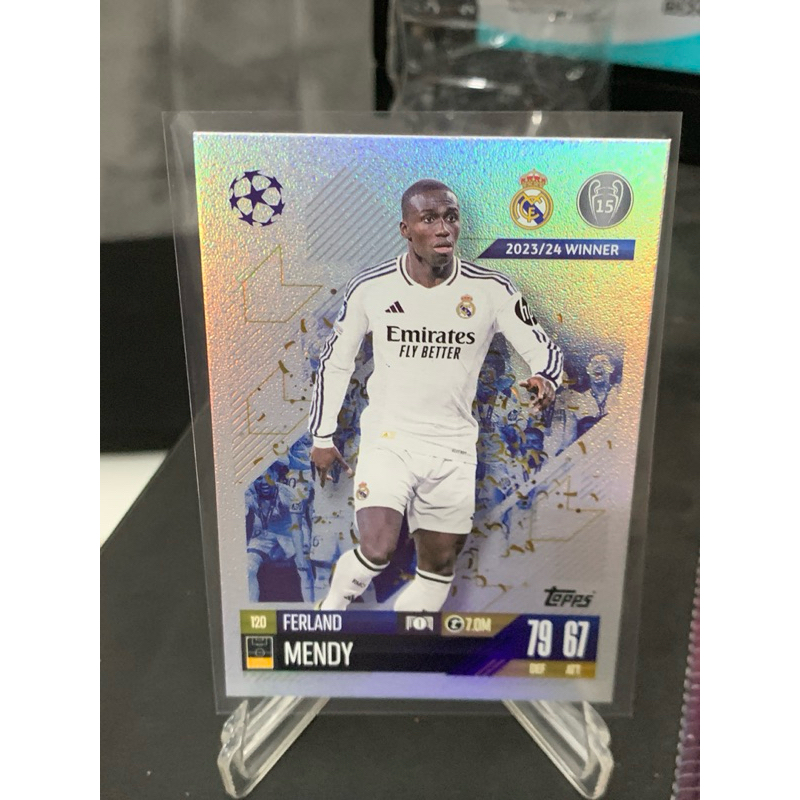 U717 Ferland Mendy Real Madrid Topps Match Attax 2024/25 Football Card ...
