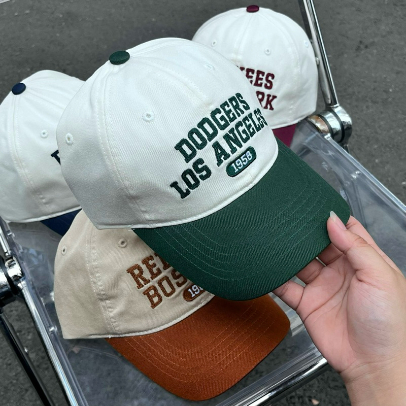 (Auth ) Mlb LA Dodgers Hat 3ACPVL14N-07GND Green Color Mix * Genuine ...