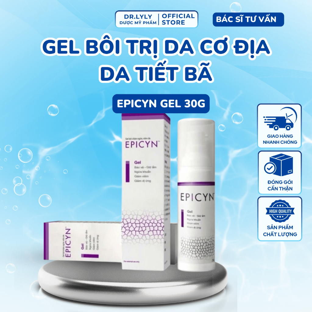 Epicyn - Gel for atopic dermatitis, itchy eczema, allergies, seborrheic ...