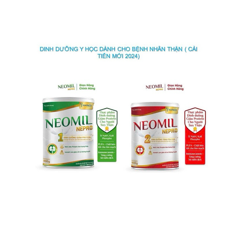 Neomil NEPRO 1,2 Milk 400G (NUTRITION FOR PEOPLE WITH KIDNEY FAILURE) | Shopee Malaysia