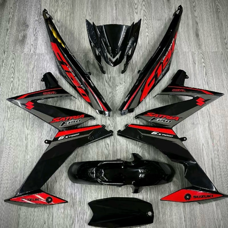 Removable Sticker Model F150 Satria & Raider 150 - 3-layer Decal ...