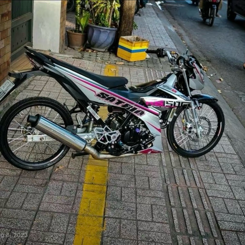 Beautifully Crafted Sticker Model - Satria & Raider F150 - 3-Layer ...