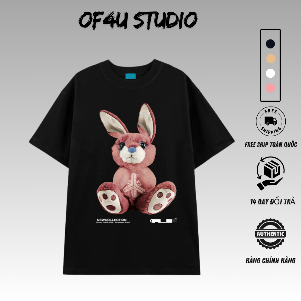 Of4u STUDIO T-Shirt Local Brand Unisex T-Shirt Men Women Loose Form ...