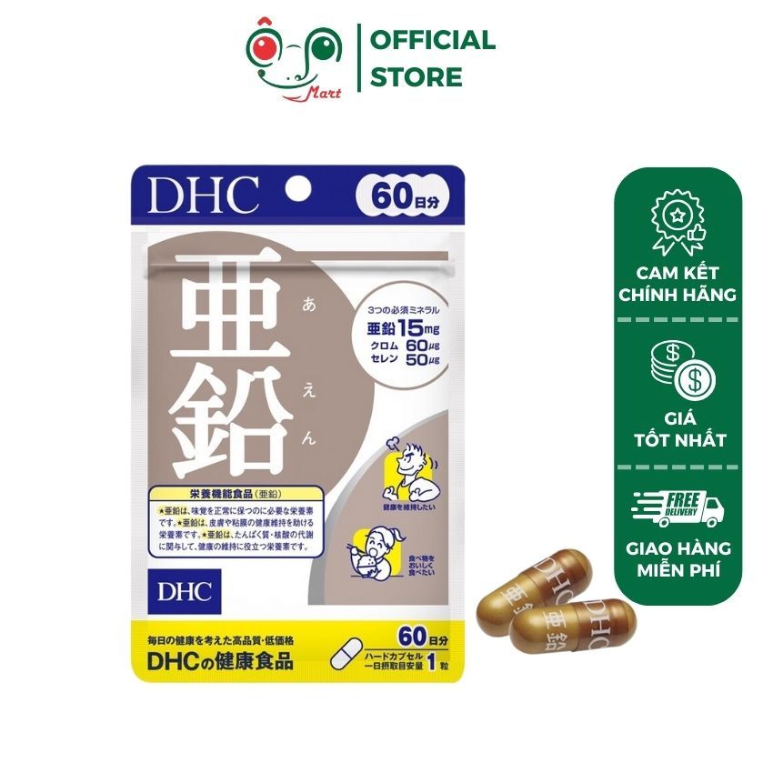 Dhc Zinc Zinc Supplement Pills 60 days (60 pills) | Shopee Malaysia