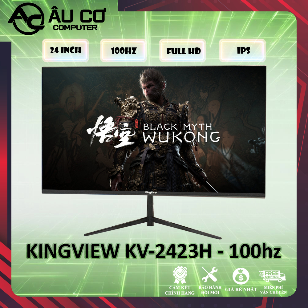 [SUPER CHEAP] KingView 24 inch Full Border Screen KV-2423H (FHD/100hz ...
