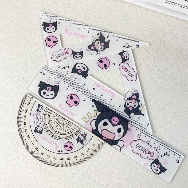 Set of 4 eke sanrio capy bara shin rulers and many other cartoon ...