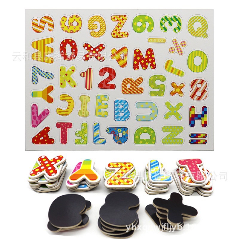 Anha KIDS Magnetic alphabet, magnetic toys, magnetic toys for children ...