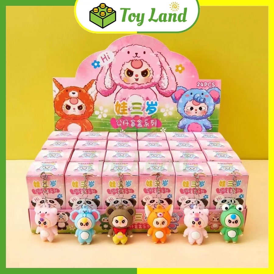 [Keychain] Blind Box Baby Three Migo Three Year Old Baby Blindbox Blind ...