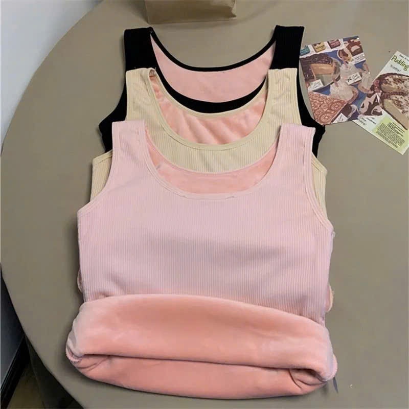 Inner Tank Top with Soft Fur Lining Size Under 65Kg, Stretchy and Cool ...