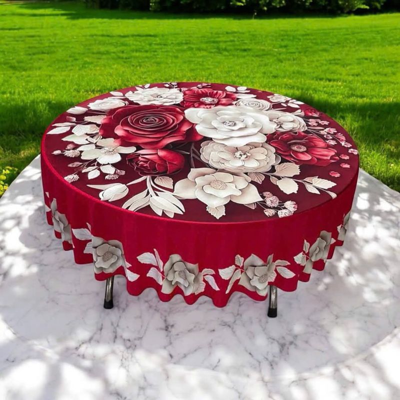 1M2 ROUND TABLE CLOTH 5D ELECTRICCNY NEW MODEL 2025(8 COLORS) | Shopee ...