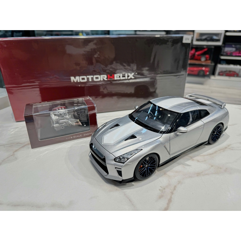 Nissan GT-R R35 50TH ANNIVERSARY MODEL CAR,1/18 MOTORHELIX SCALE | Shopee Malaysia
