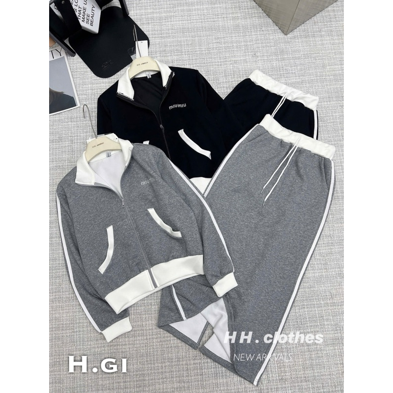 Qccc FRESIZE 40-65Kg LONG SKIRT SET | Shopee Malaysia