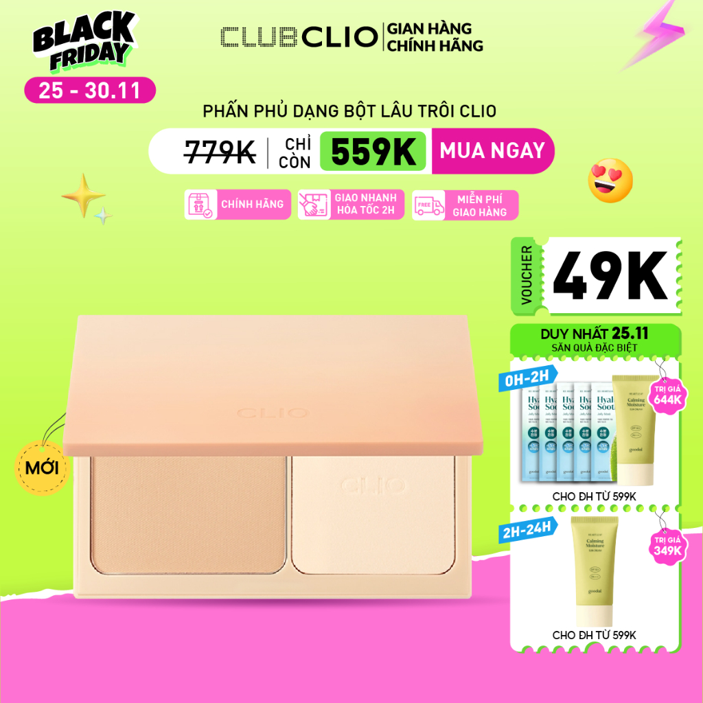 [BLACK Friday]clio Kill Cover Powder Foundation 9g | Shopee Malaysia