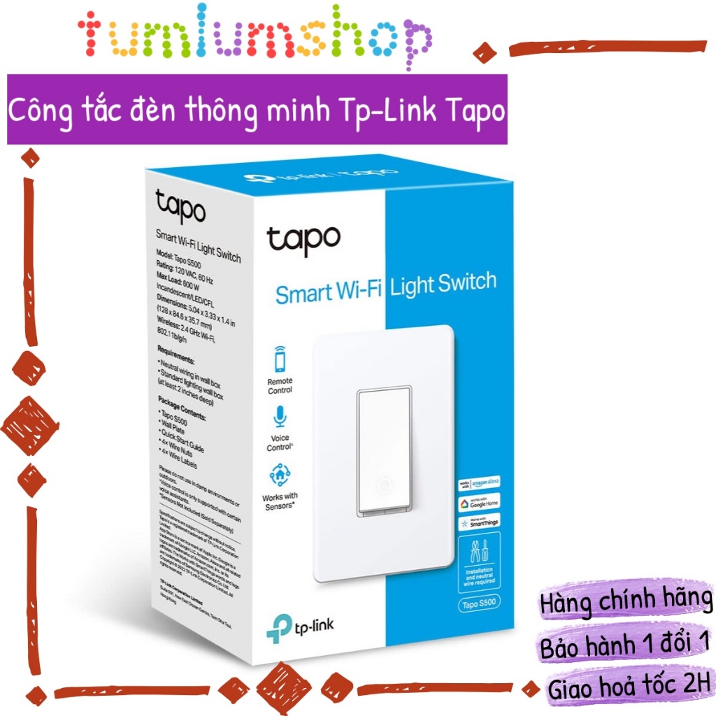 Tp-Link Tapo S500 smart light switch | Shopee Malaysia