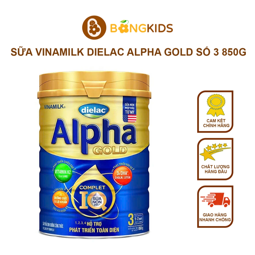 Dielac Alpha Gold IQ Step 3 Powdered Milk 850g (1-2 years old) | Shopee Malaysia