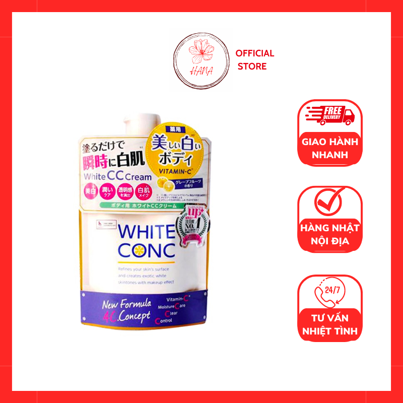 White Conc Body CC Cream 200g | Shopee Malaysia