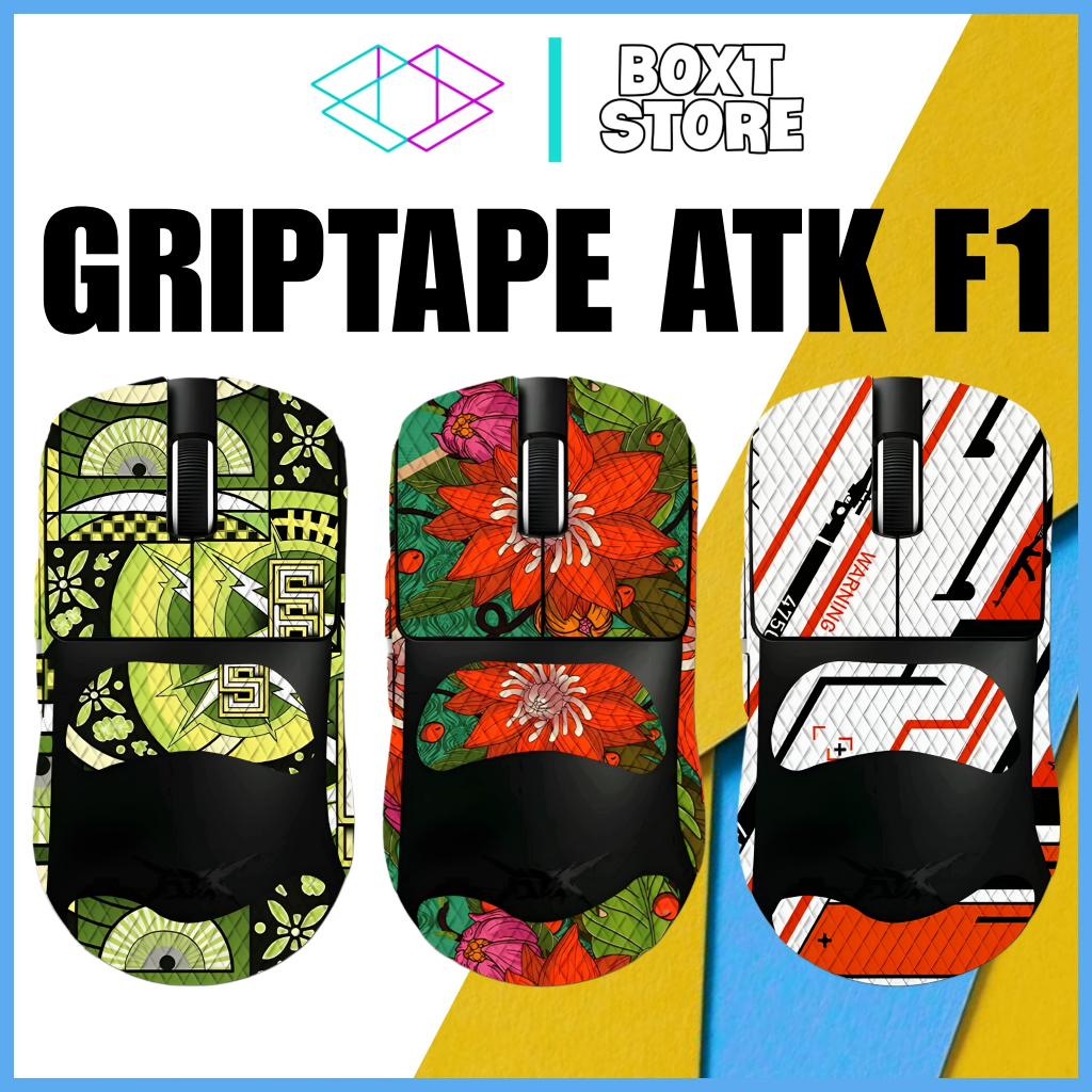 ATK F1 Pro Max Ultimate Extreme 3M Anti-Slip Mouse Grip Tape Sticker - Skin Griptape ATK F1 ...
