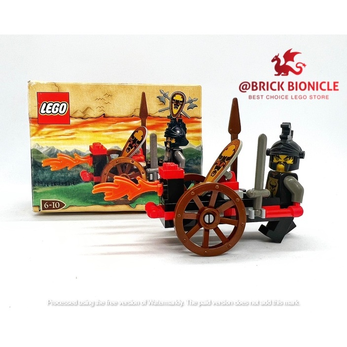 Lego CASTLE - LEGO MIDDLE CASTLE ASSEMBLY TOY - 4807 Fire Attack ...