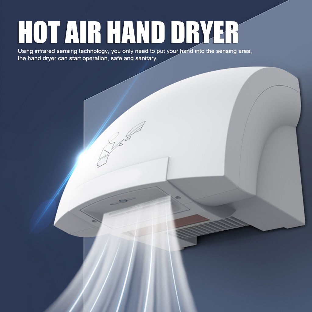 1200w Hand Dryer Fully Automatic Induction Small Hand Dryer 10 Second ...